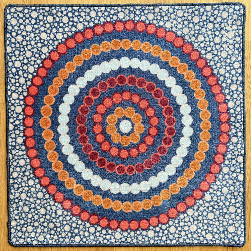 Indigenous Symbols Rug Squares — Aboriginal Art Classroom Rug Set ...