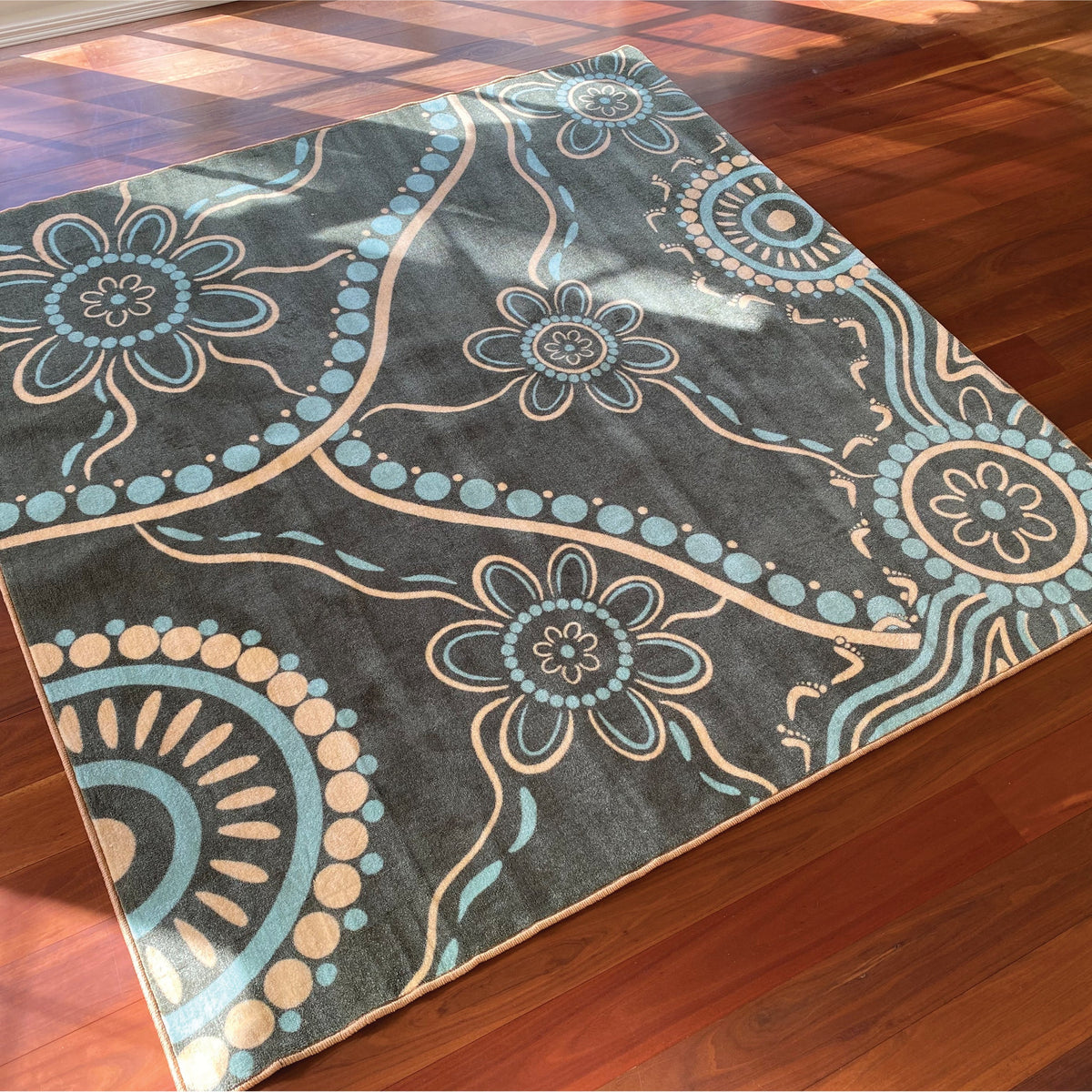 Aboriginal Eucalyptus Rug — Education National
