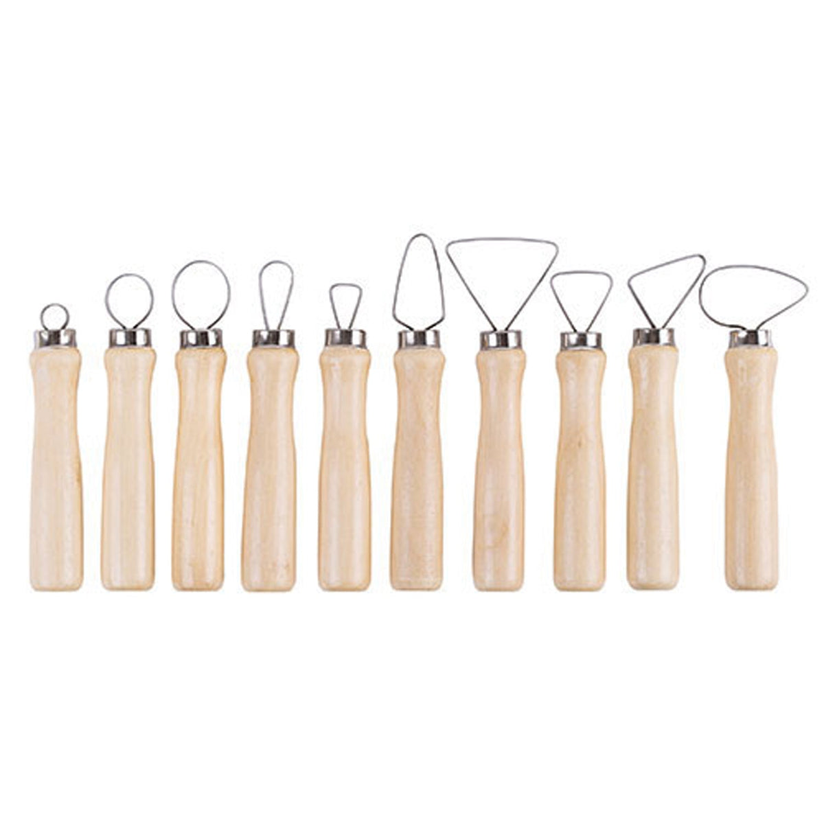 Basics Pottery Ribbon Loop Tools 10's — Education National