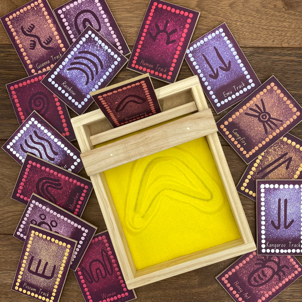 Aboriginal Art Symbols Memory Game — Education National