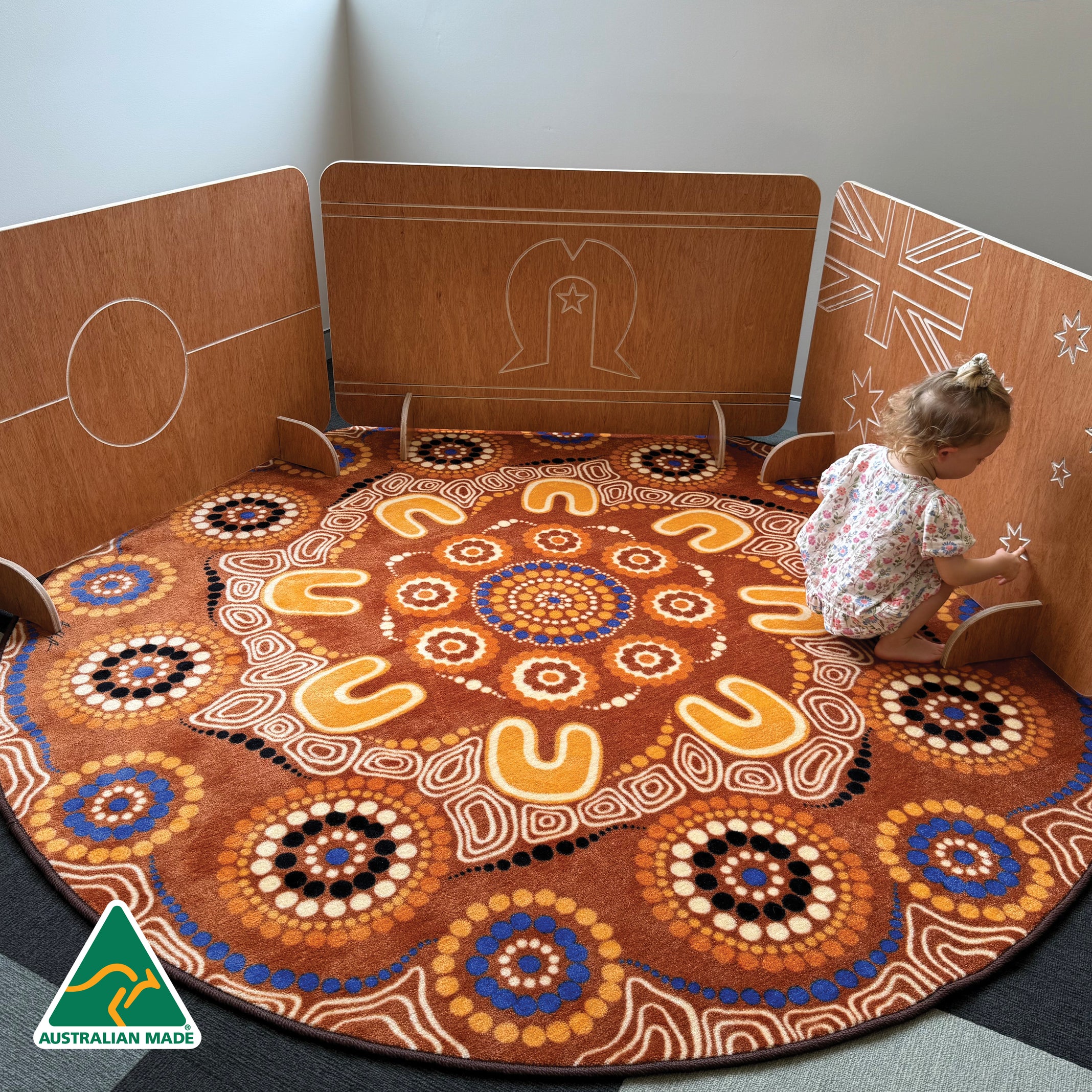 Australian Flags Room Divider Set – Education National