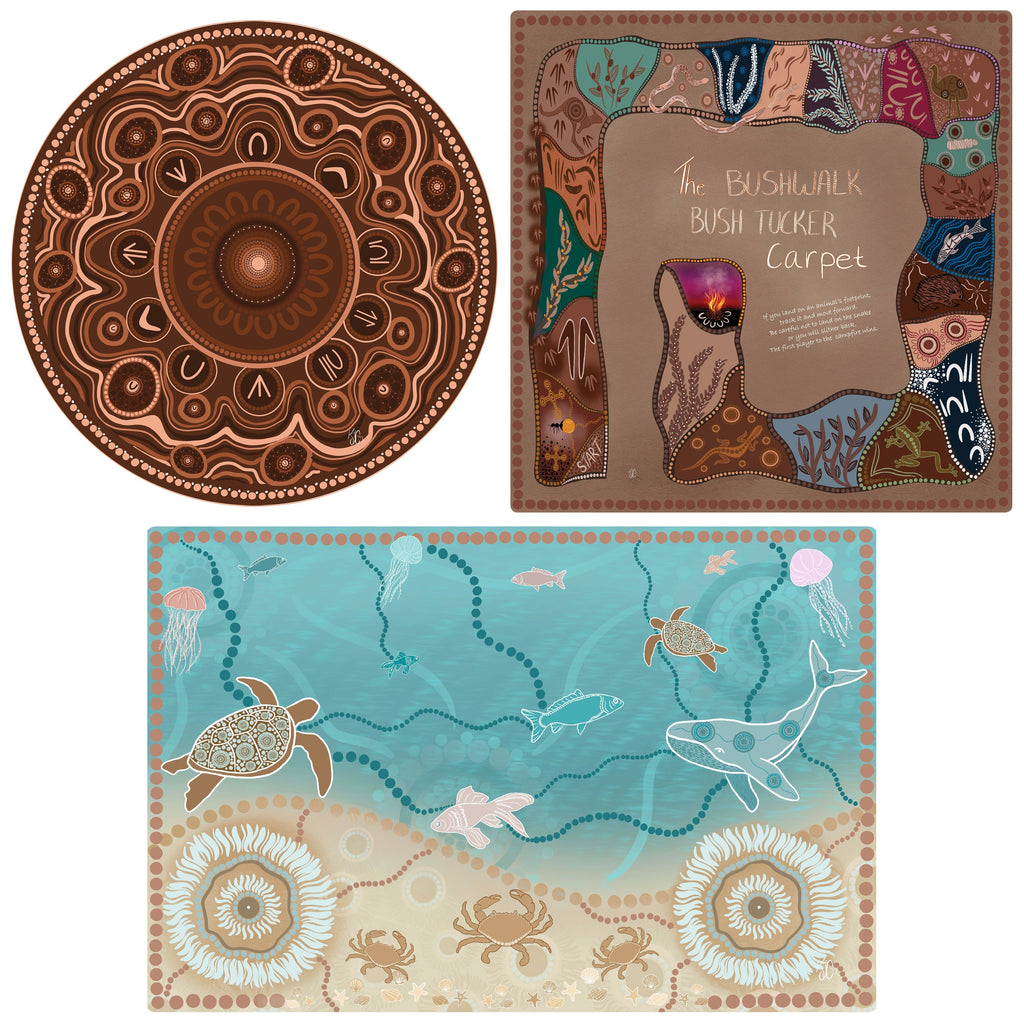 Yarning Circle Indigenous Rug — Education National