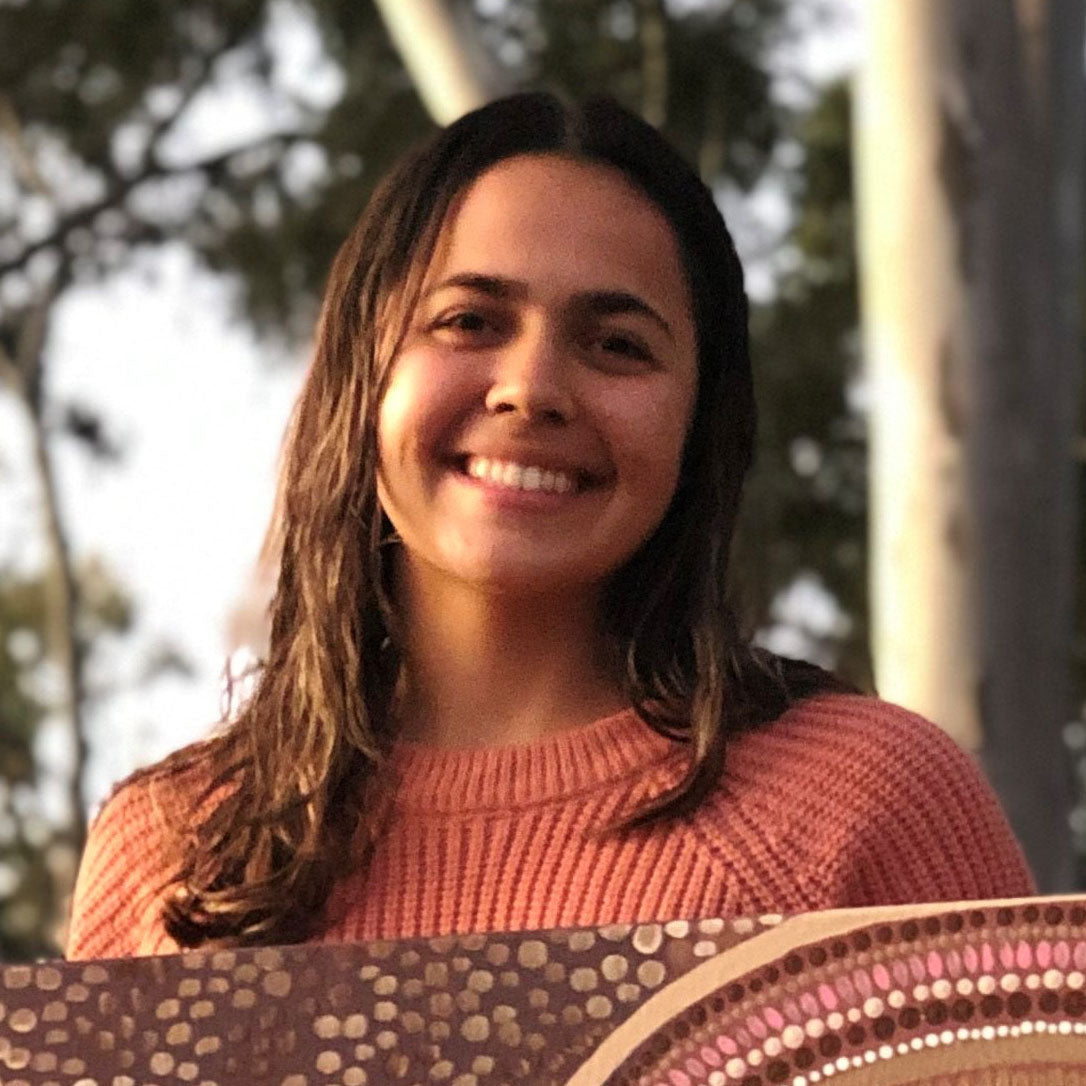 Aboriginal Art Yarning Circle Outdoor Mat – Education National