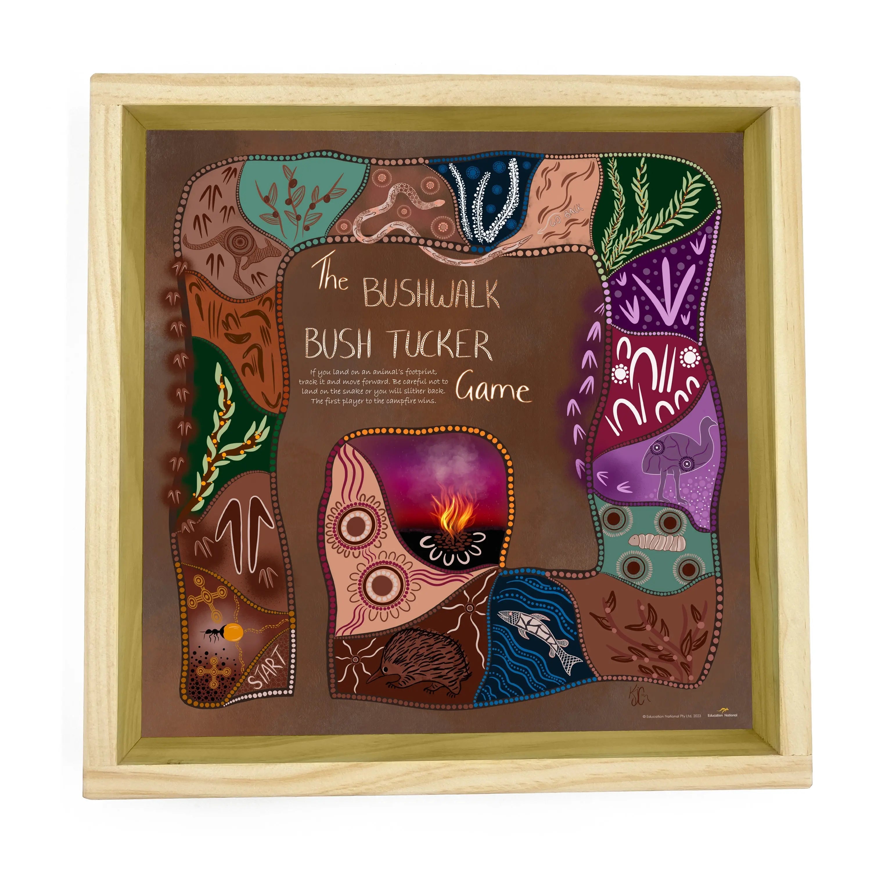 The Bushwalk Bush Tucker Board Game – Education National